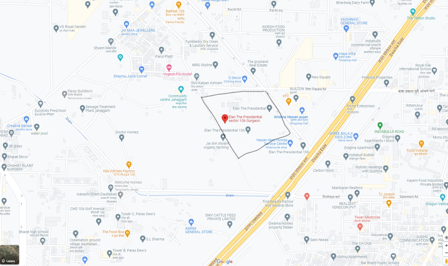 Elan The Presidential Sector 106 Gurgaon Luxury Property - 3.5 Cr